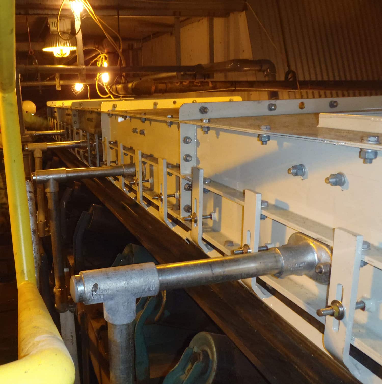 Enclosed Transfer Point On Belted Conveyor - Divine Industrial Sales