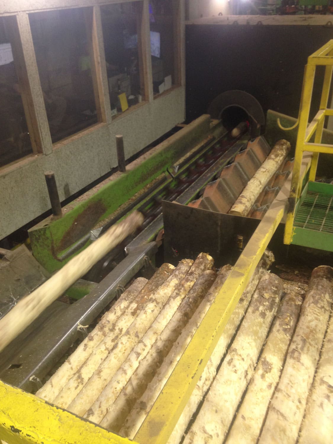 Infeed Log Deck - Divine Industrial Sales