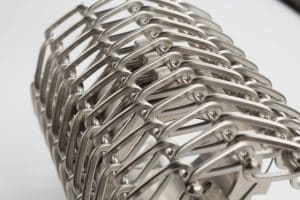 Wire Mesh Conveyor Belt- “SideWinder” - Divine Industrial Sales